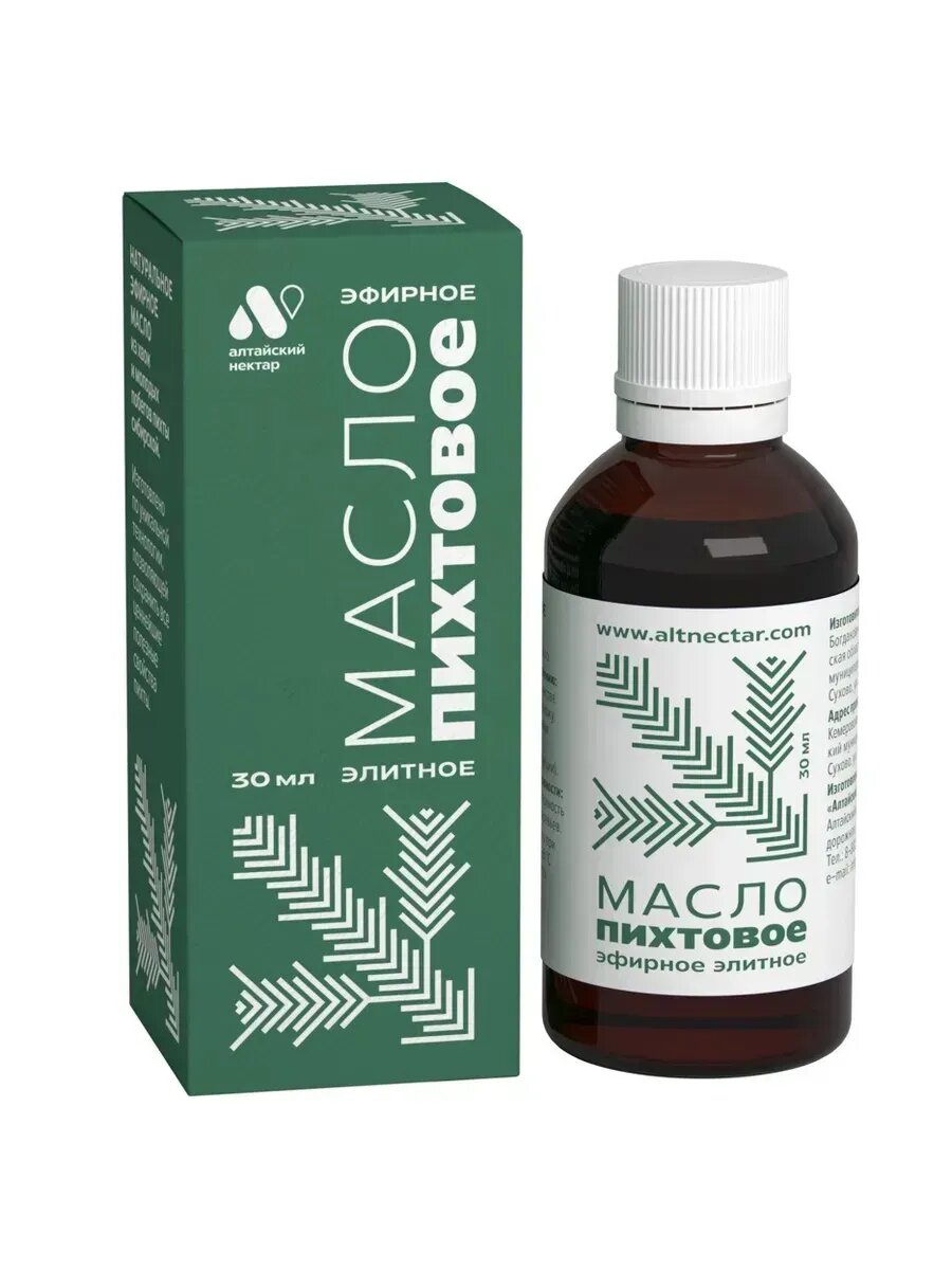 Алтайский нектар Масло эфирное пихтовое 30 мл