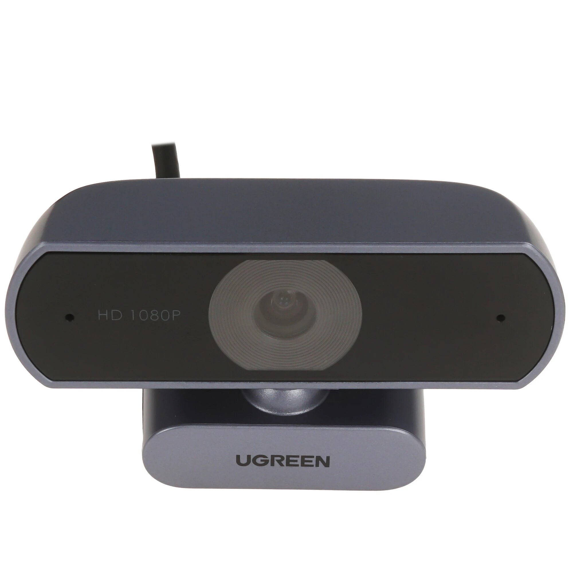Веб-камера UGREEN CM678-15728 USB HD 1080P@30FPS (серо-серебристый) 2 года гарантия