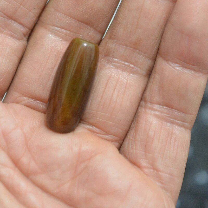 Натуральные бусины дзи глаза овальные