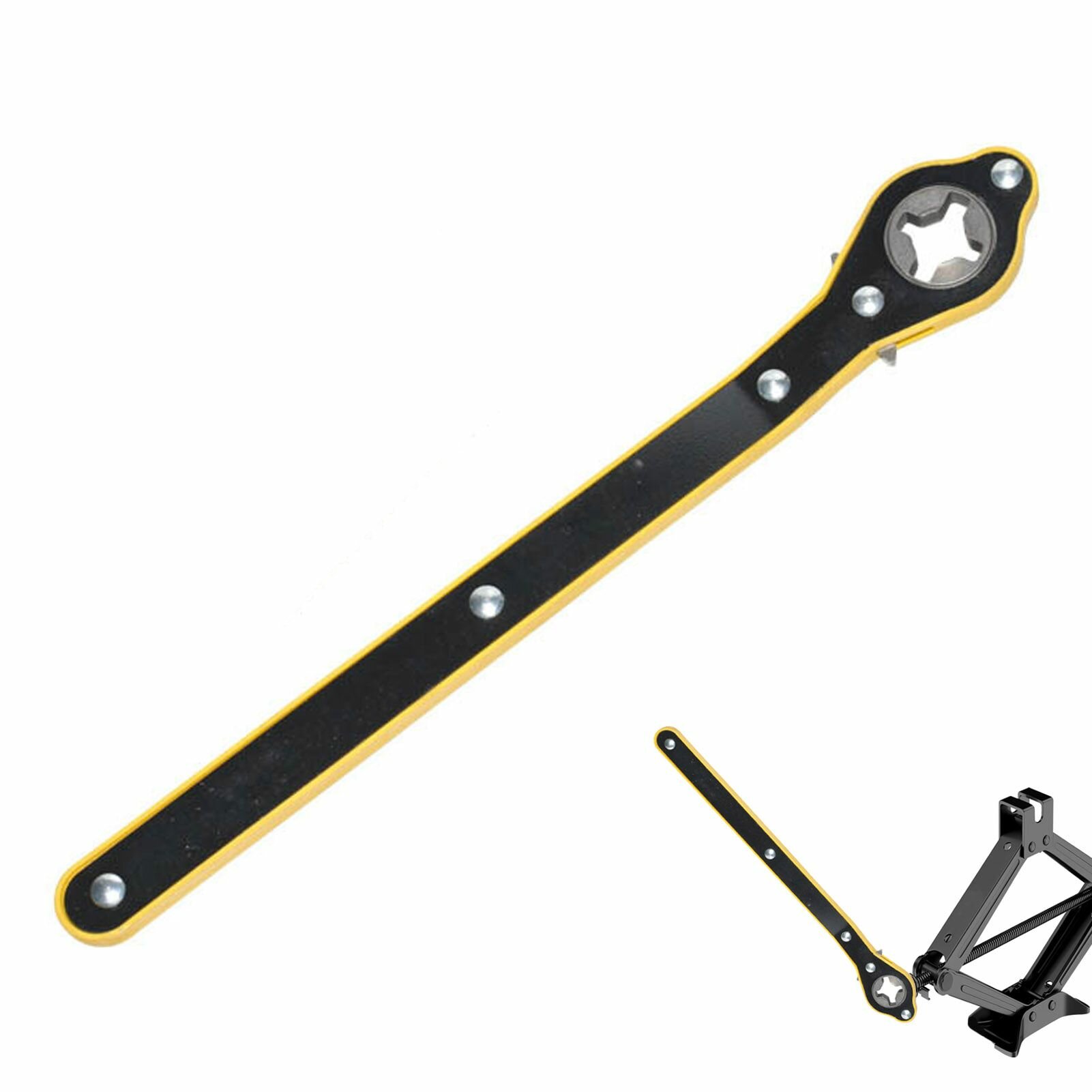 Гаечный ключ с храповым механизмом Домкрата