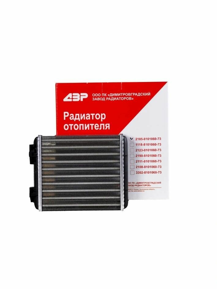 Радиатор отопителя салона LADA 1111,2101-2107,21073, 2121, 21213,21214,2131/ 2105-8101060-73 / ДЗР