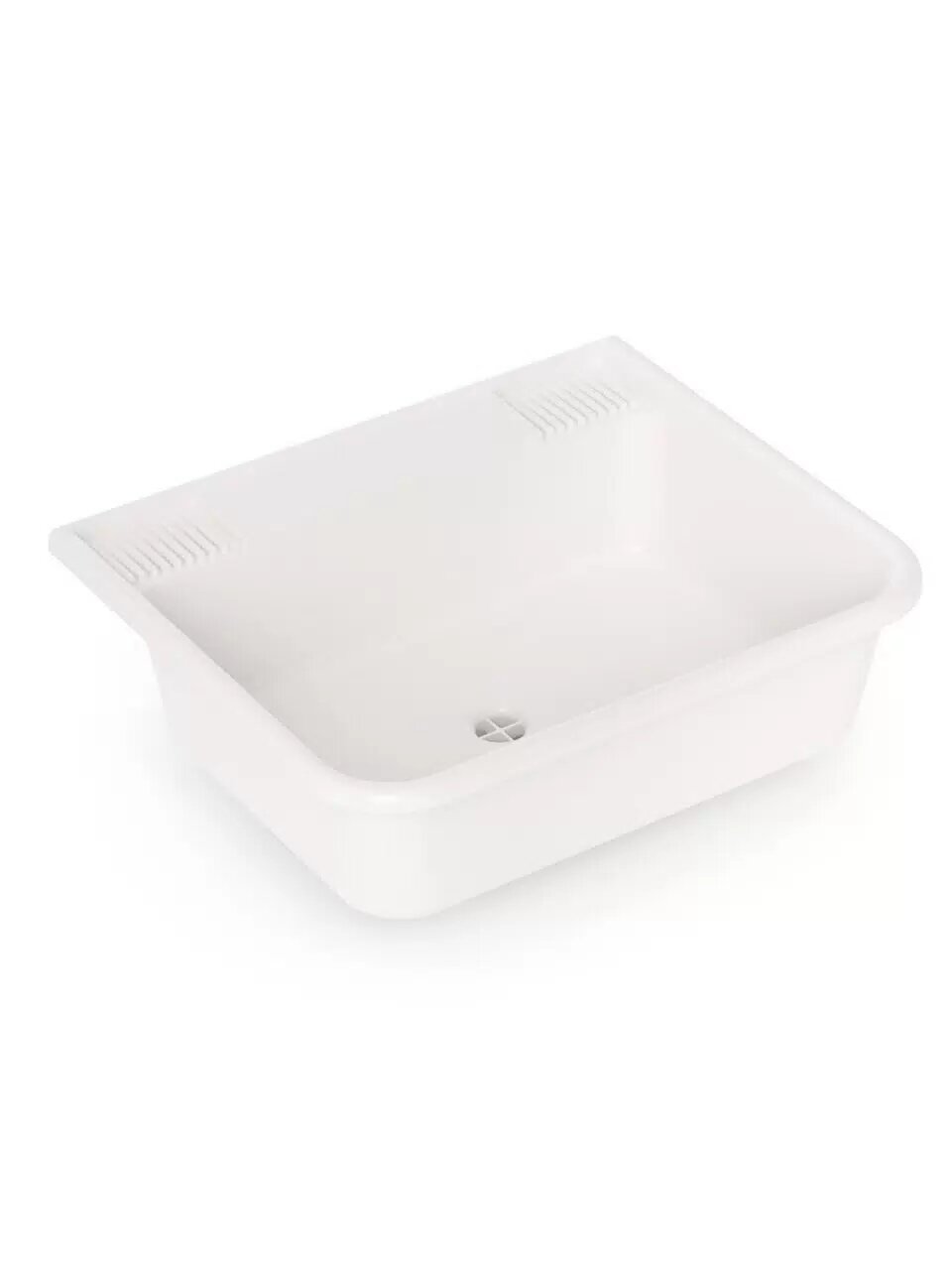 Раковина Альтернатива пластиковая, для сада, 502х410х174 мм, белая