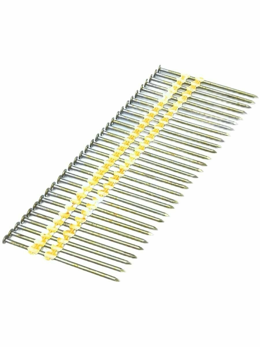 Гвоздь реечный на пластике MAINPACK 3,1/90 мм гладкий (по 2100 шт)