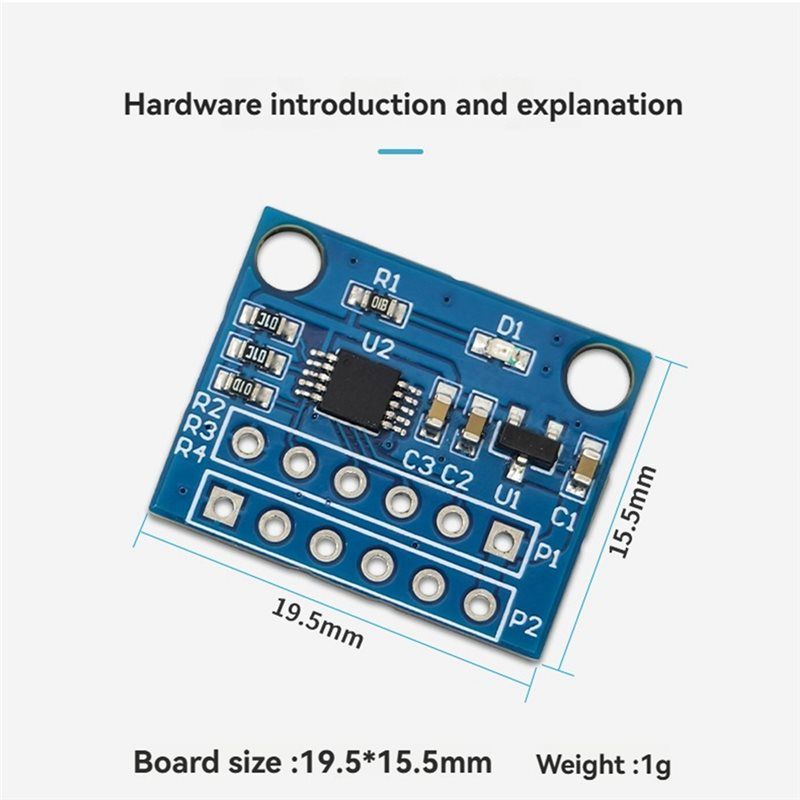 Модуль DAC MCP4728 С Интерфейсом I2C И EEPROM, Артикул: 5858298765