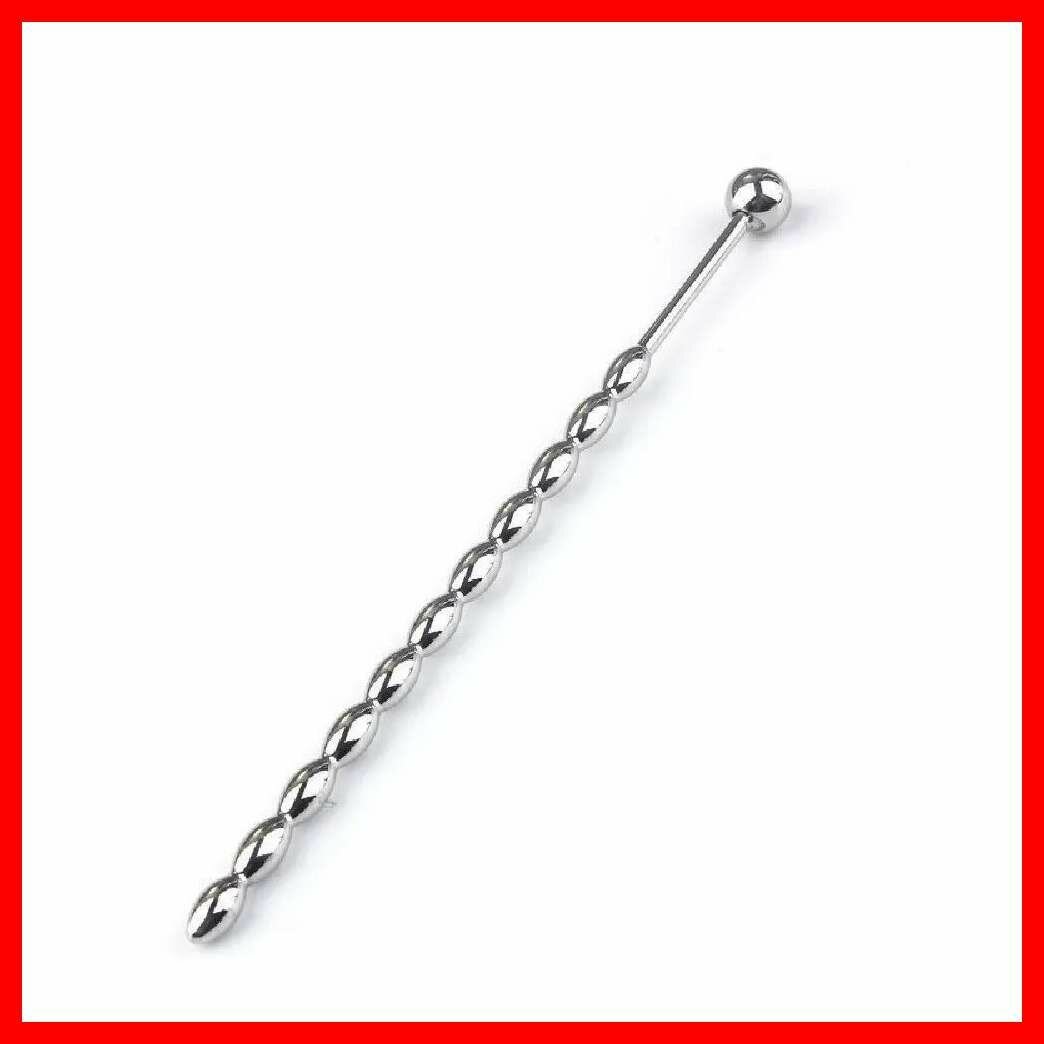 Уретральный плаг елочка с шариком для стимуляции, саундинга