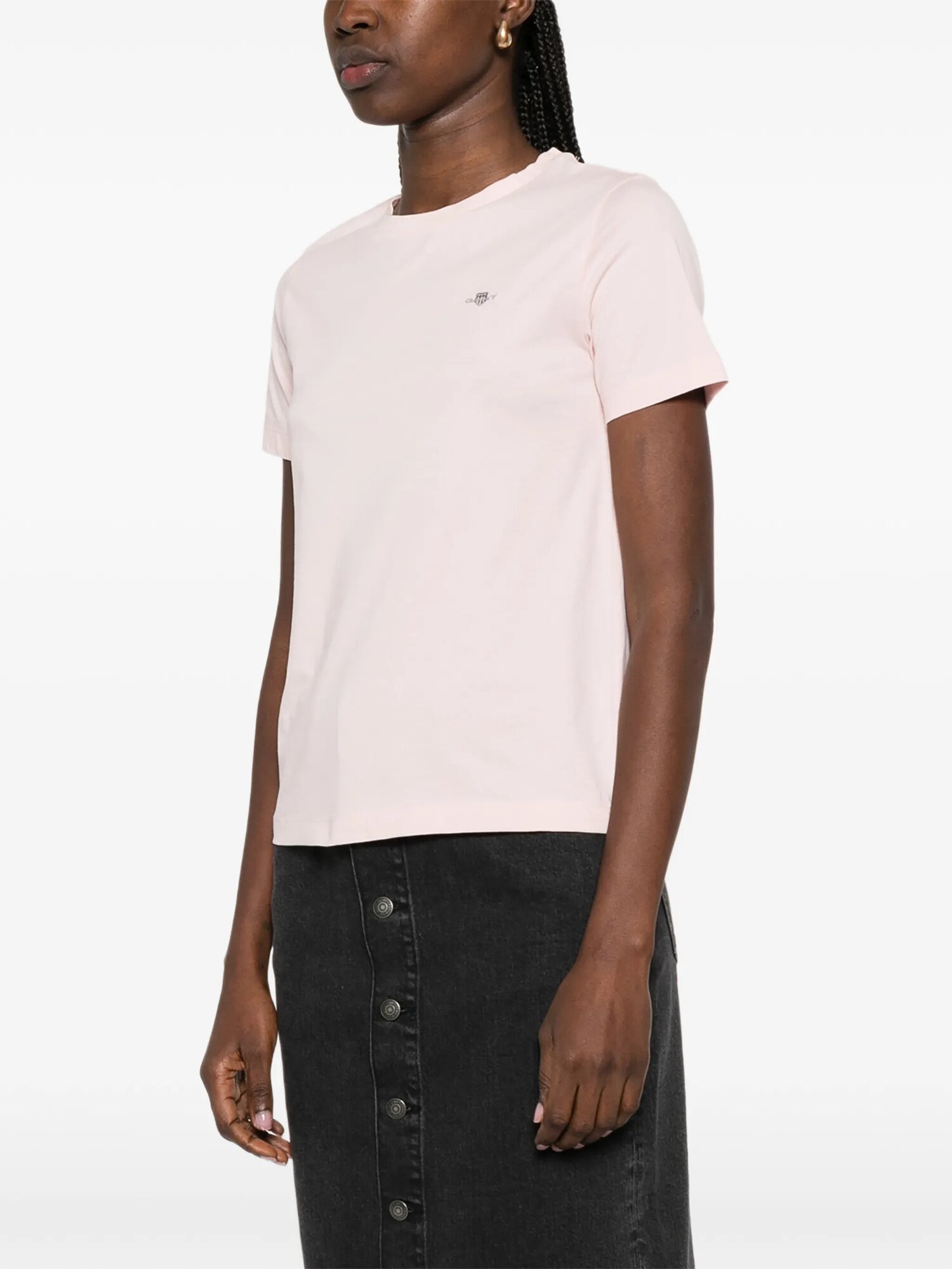 Футболка GANT, размер 40, pink — фото 1