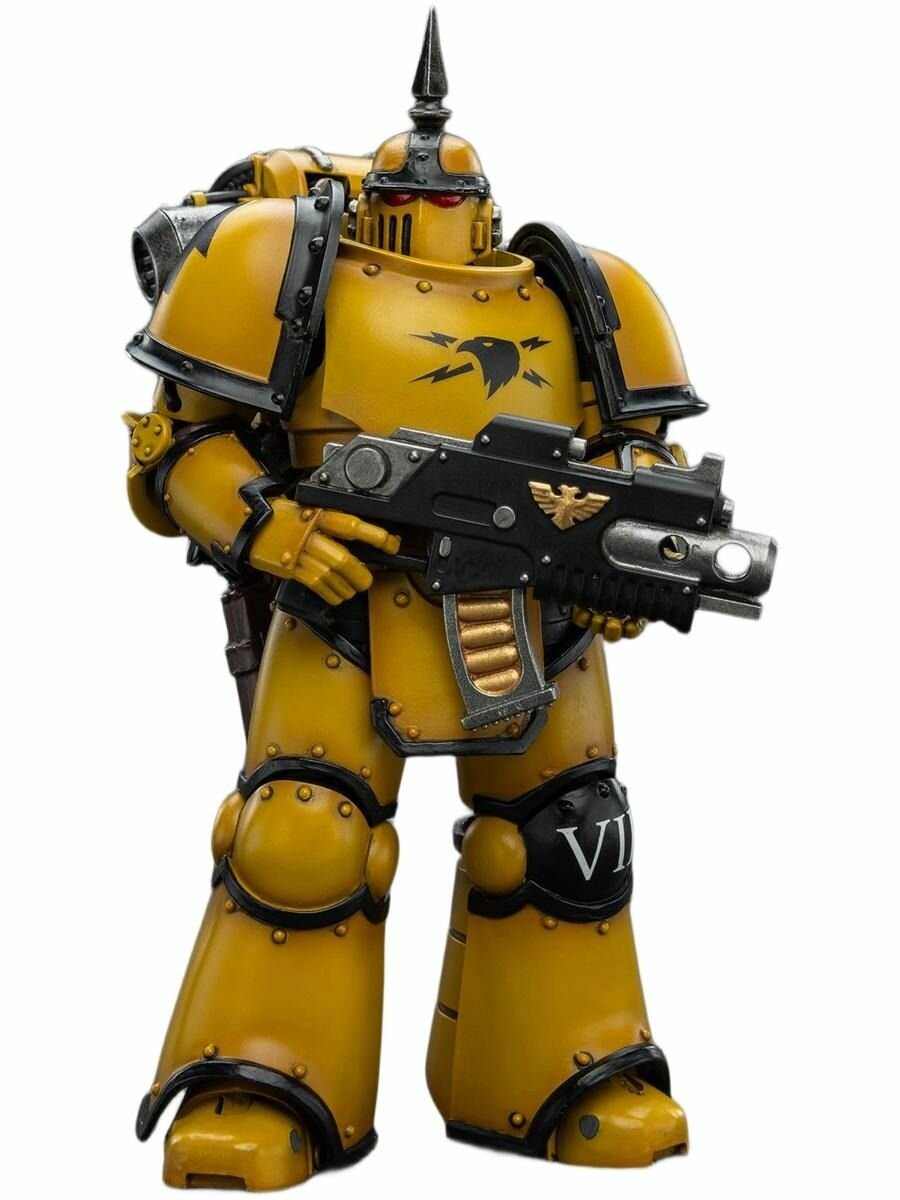 Подвижная фигурка JOYTOY Warhammer 40K Imperial Fists MK lll Tactical Legionary, Игры для персонажей Коллекция подарков на день рождения