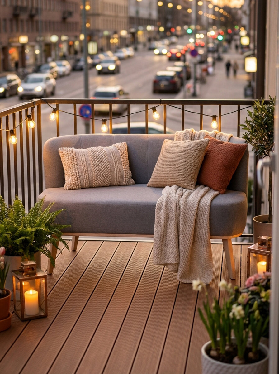 Диван прямой в гостинную Мебелик мягкий для дома и отдыха Жирон ткань серый, каркас лак