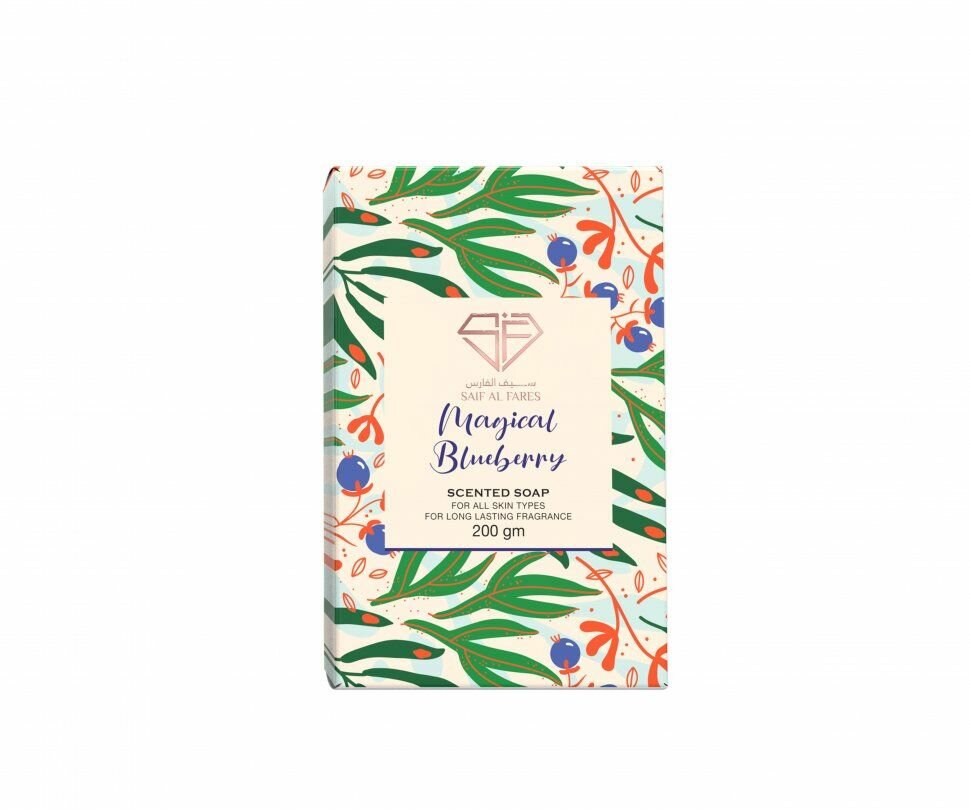Душистое мыло MAGICAL BLUEBERRY SAIF AL FARES, 200 г