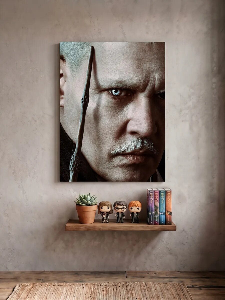 Картина гарри поттер на холсте