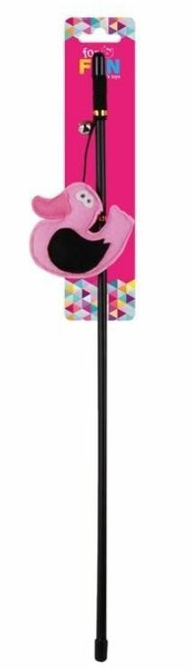 Fauna International Игрушка для кошек Дразнилка с утенком