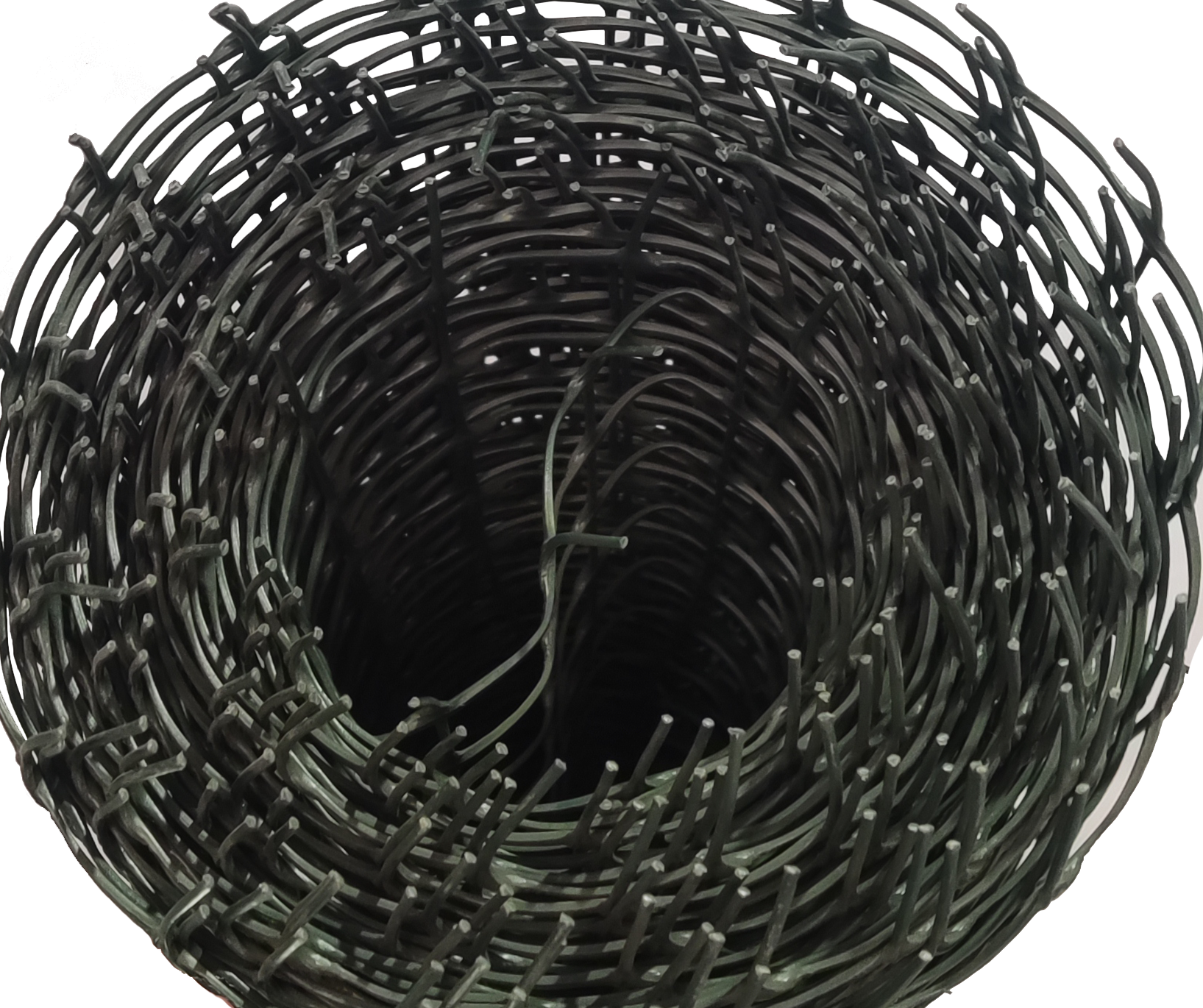 Сетка пластиковая ячейка 40*40 мм ширина рулона 50 см длина 5 м темно\зеленая