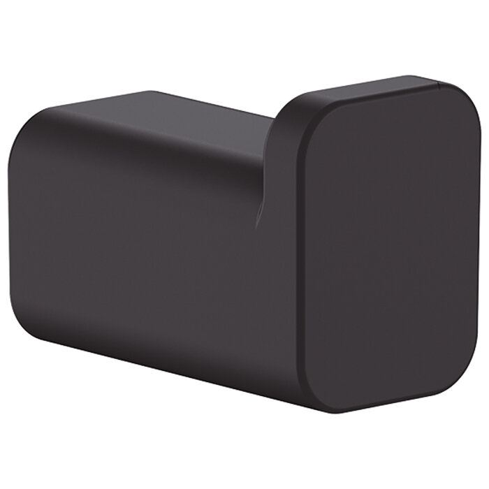 Hg addstoris крючок, цвет: матовый черный 41742670 Hansgrohe