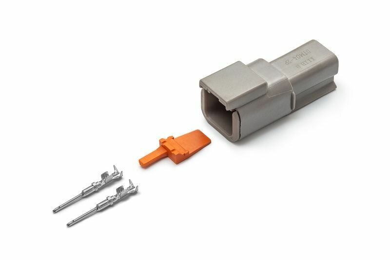 Разъем 2 контакта для ГАЗ КАМАЗ МАЗ урал DAF IVECO MAN Mercedes Renault Scania Tatra