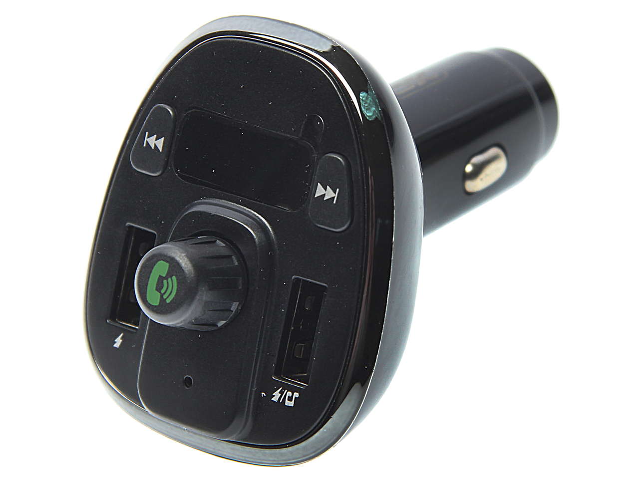 Устройство зарядное в прикуриватель с трансмиттером (bluetooth, hands free) черное XO