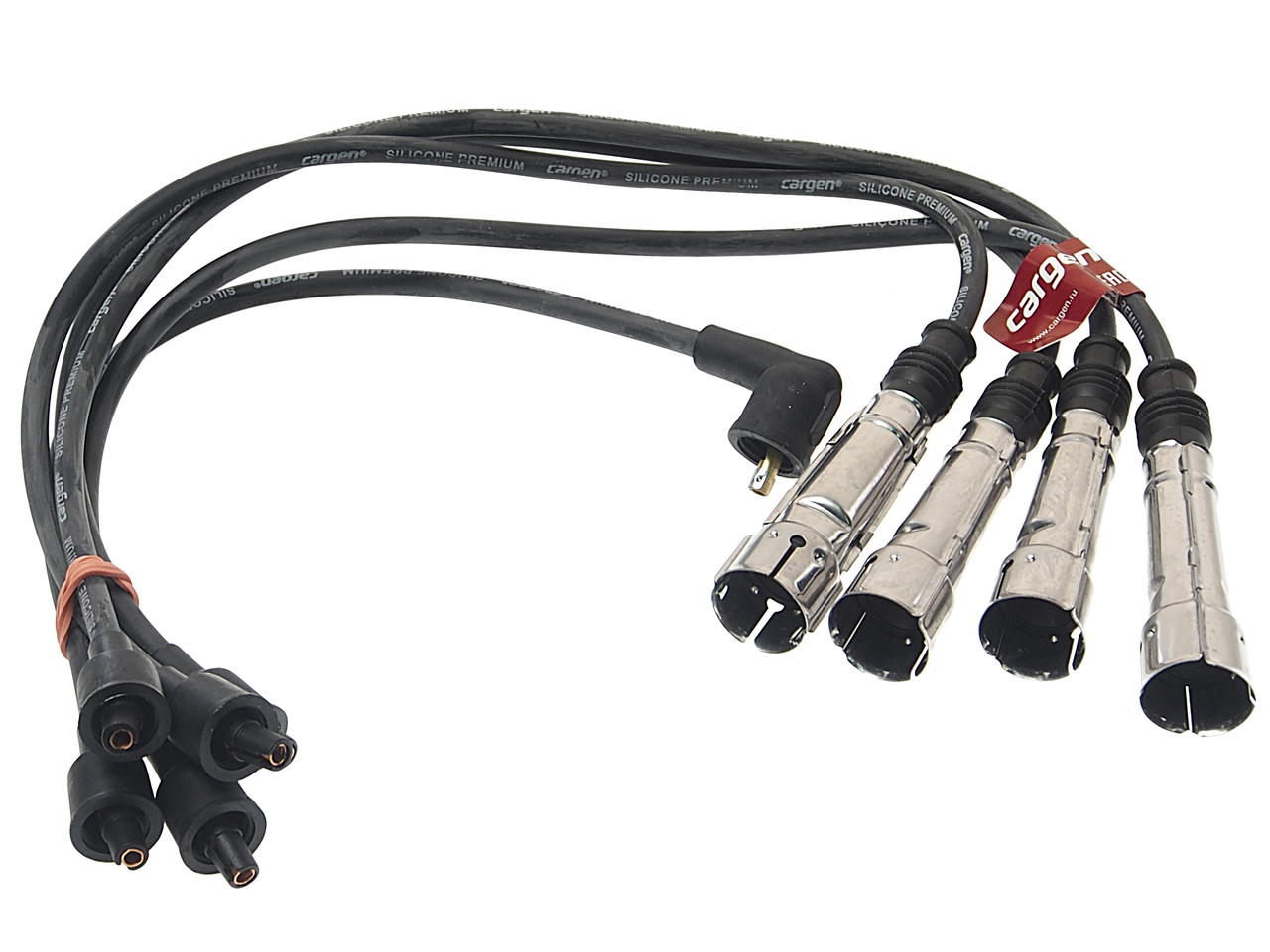 Провод высоковольтный AUDI 80,100, A6 (AAD/ABK/AAE) комплект CARGEN