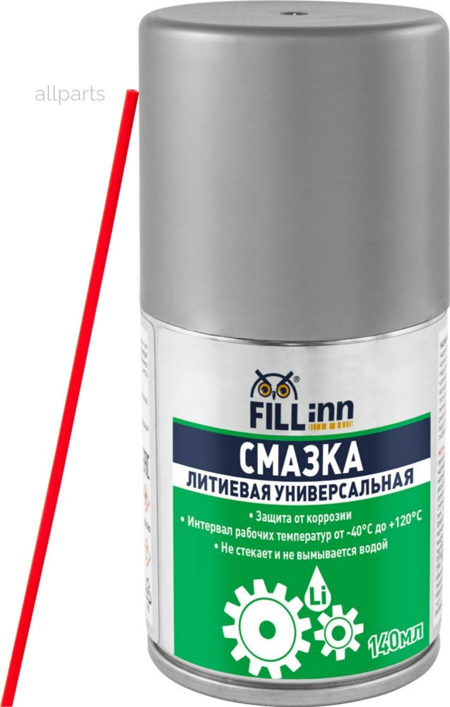 FILLINN FL118 Смазка FILLinn литиевая 140 мл FL118 FILLinn FL118