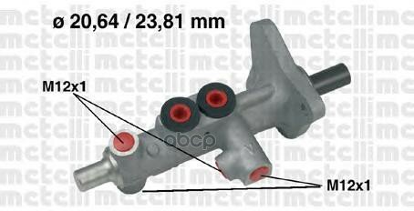 Главный тормозной цилиндр MB CLASS-C(W203)/CLK(C209) METELLI 050627 Metelli арт. 050627