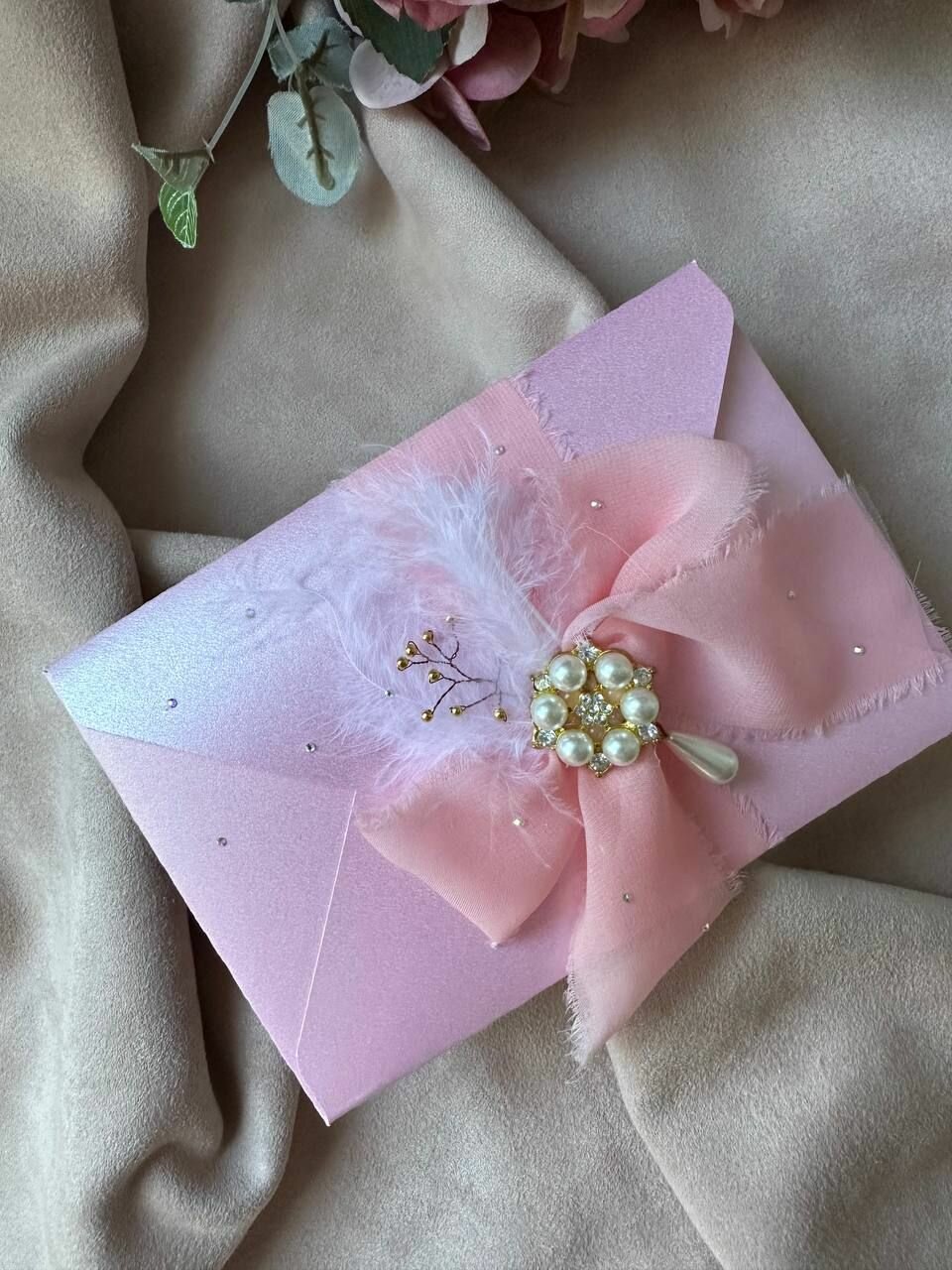 Подарочный конверт для денег / на рождение ребенка / свадебный конверт