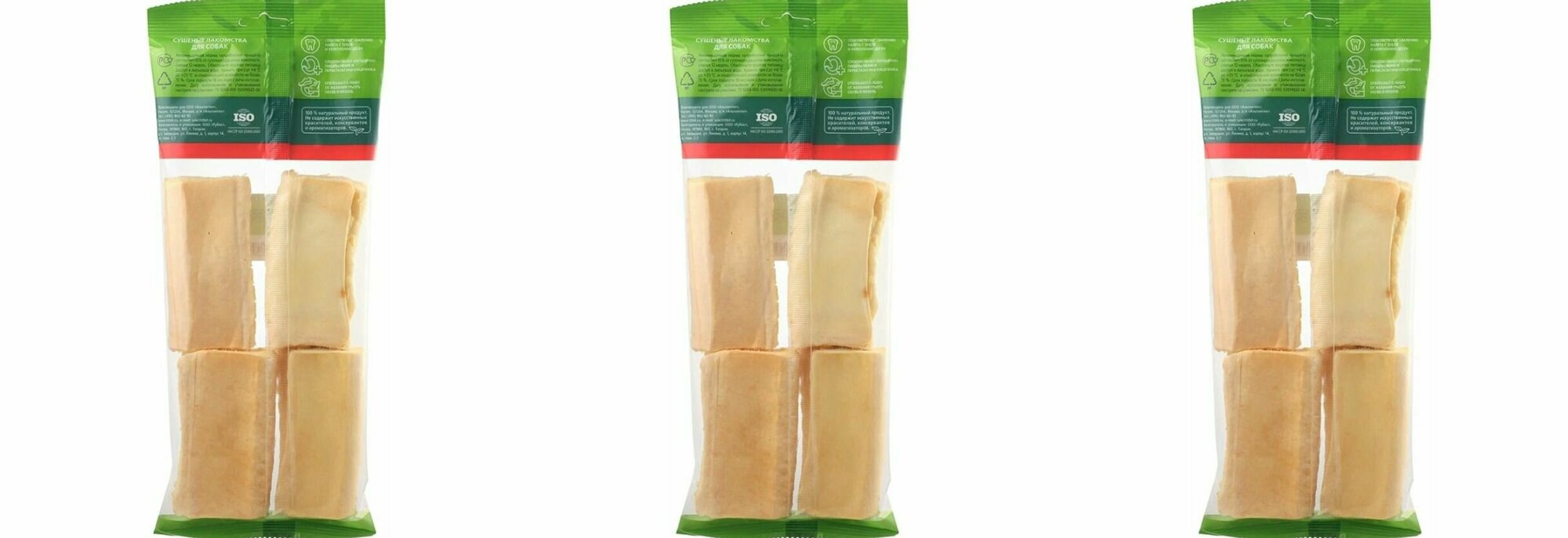 Titbit Лакомство для собак, Сэндвич с рубцом говяжьим, 3 шт