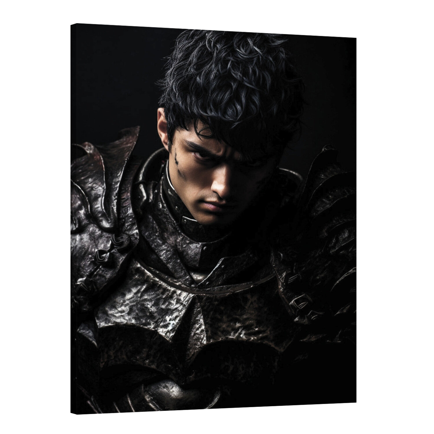 Интерьерная картина 50х70 "Берсерк: Крик безумия"