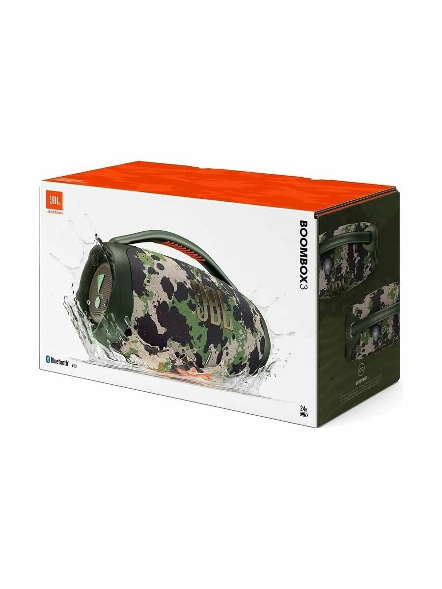 Колонка JBL BOOMBOX 3 Haki (камуфляжная расцветка Хаки)