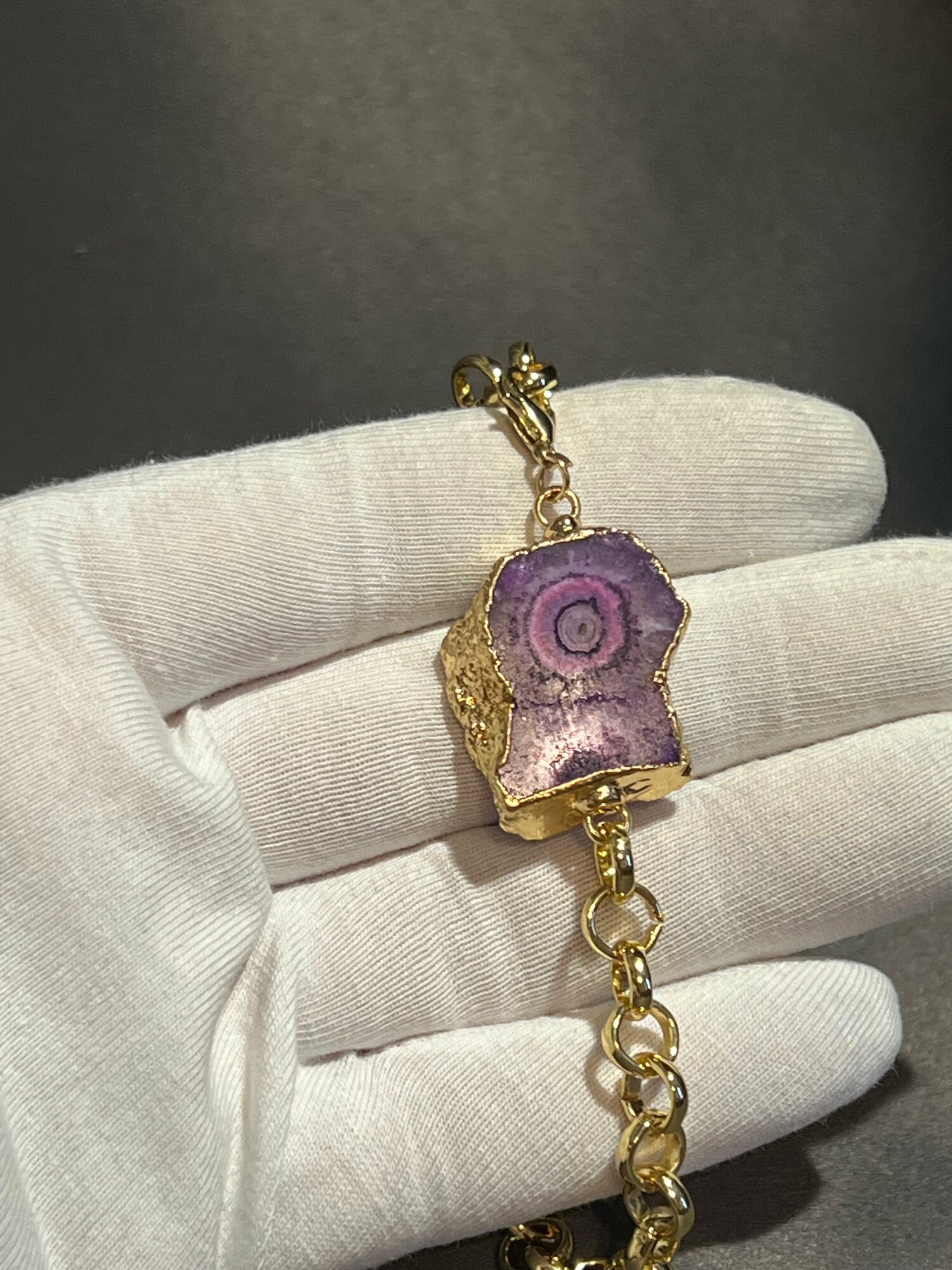 Браслет Rays of angels, агат