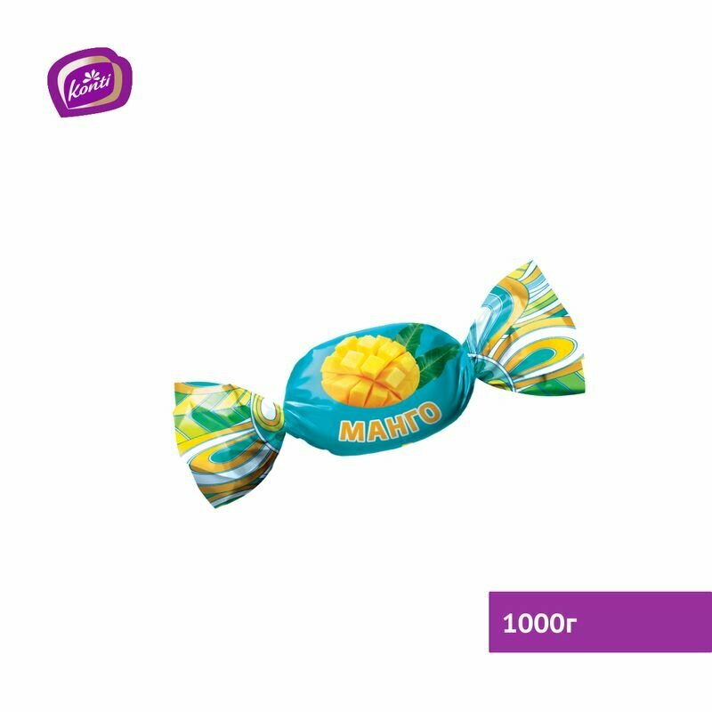 Карамель "Фруктовая радуга" Манго, 1000г