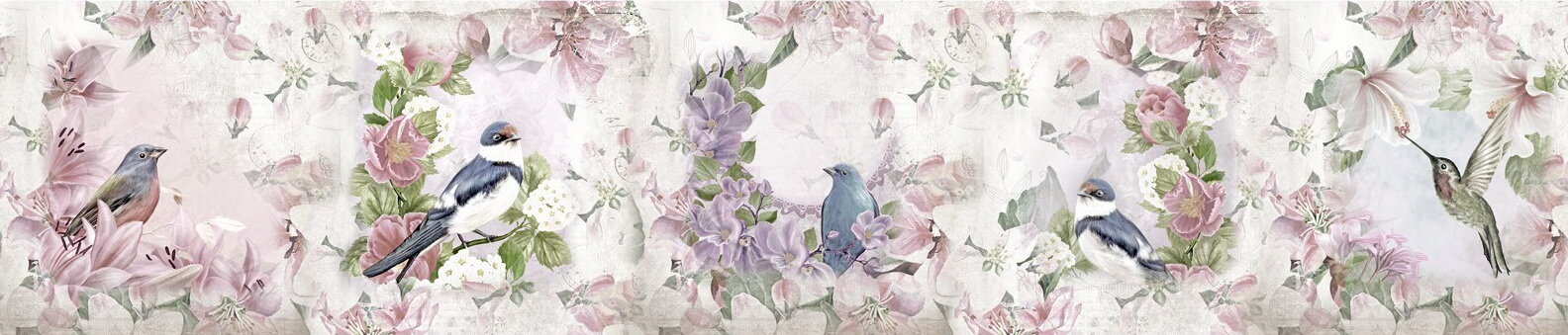 Кухонный фартук/стеновая панель МДФ для кухни 2800*600*6мм "BS-153"