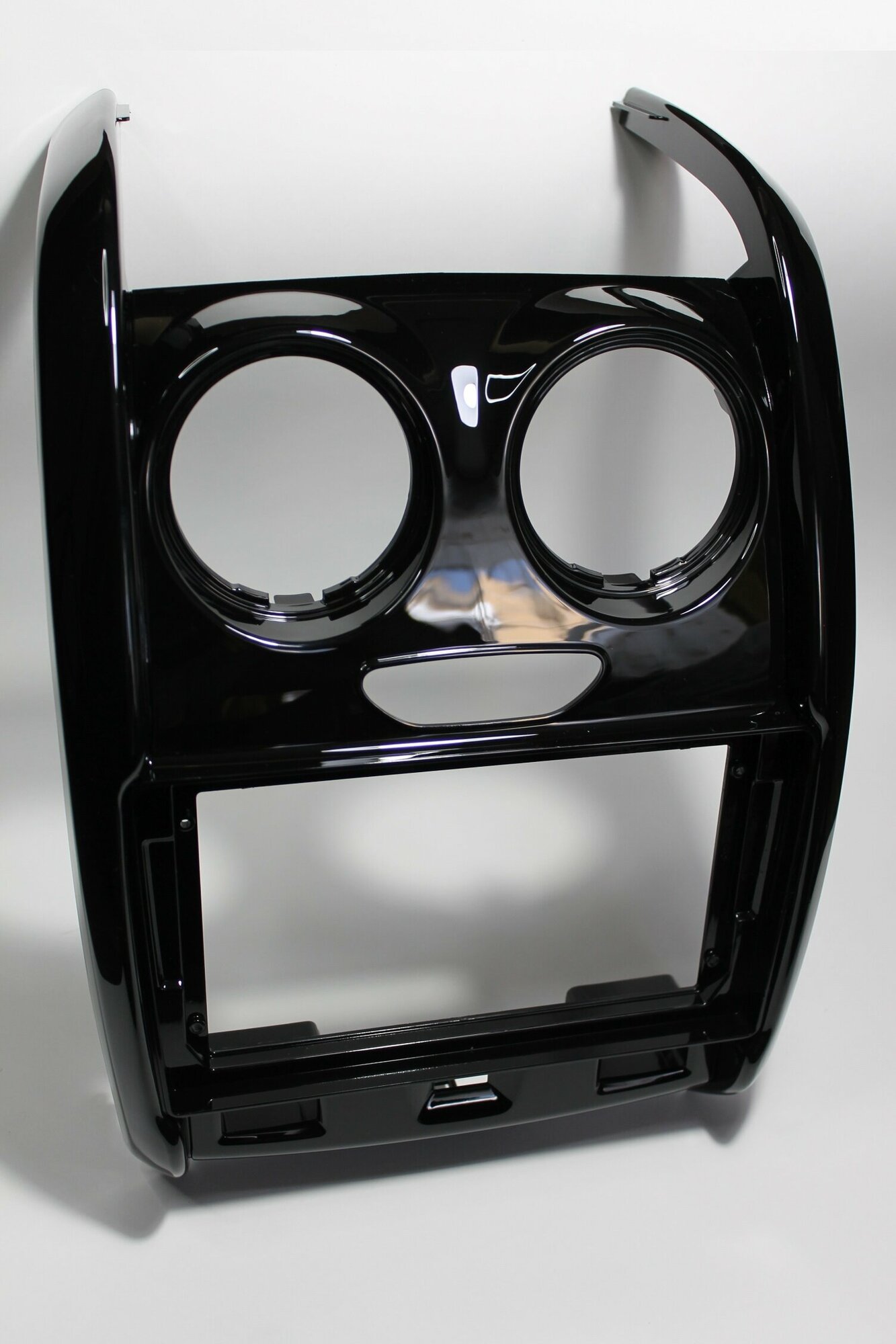 Рамка переходная для автомагнитолы 9" дюймов в Lada Largus FL 2021+ (Cross FL Лада Ларгус (фургон ) рестайлинг Renault Duster 2015+