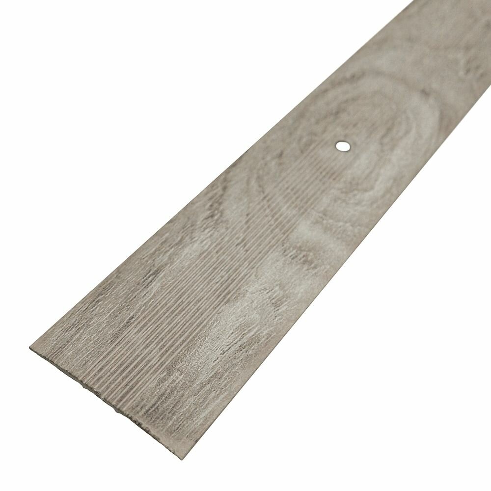 Порог алюминиевый декорированный Стык 38х3,3 мм Хельсинки 1,8 м