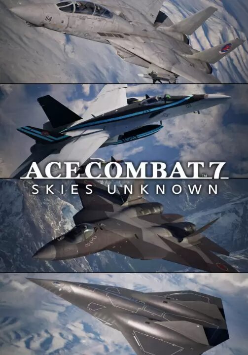 DLC дополнение ACE COMBAT™ 7: SKIES UNKNOWN – TOP GUN: Maverick Aircraft Set ключ активации PC STEAM BANDAI NAMCO Studios Inc. Action