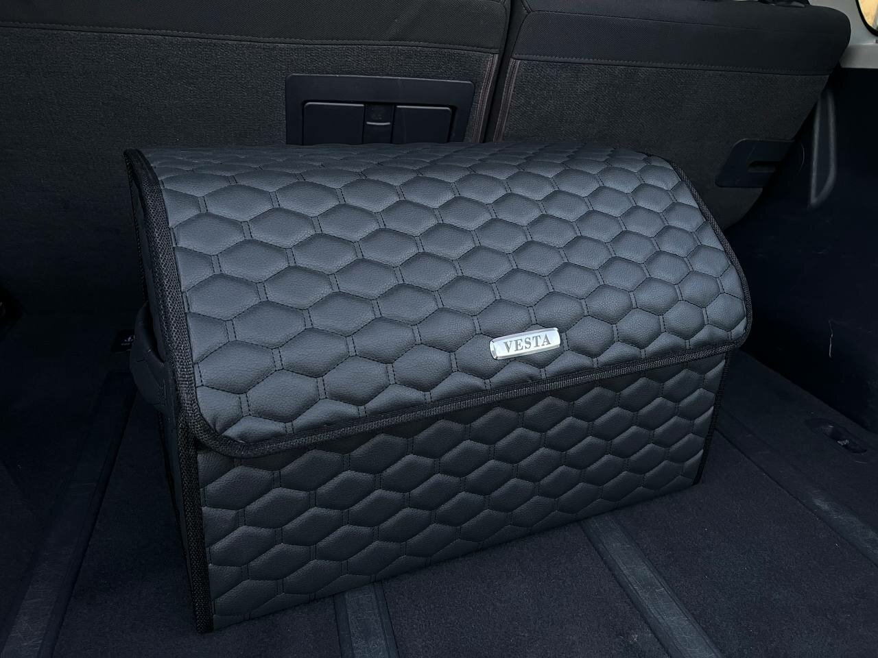 Органайзер-сумка в багажник LADA VESTA / лада веста / соты / 50x30x30 сумка , саквояж для автомобиля