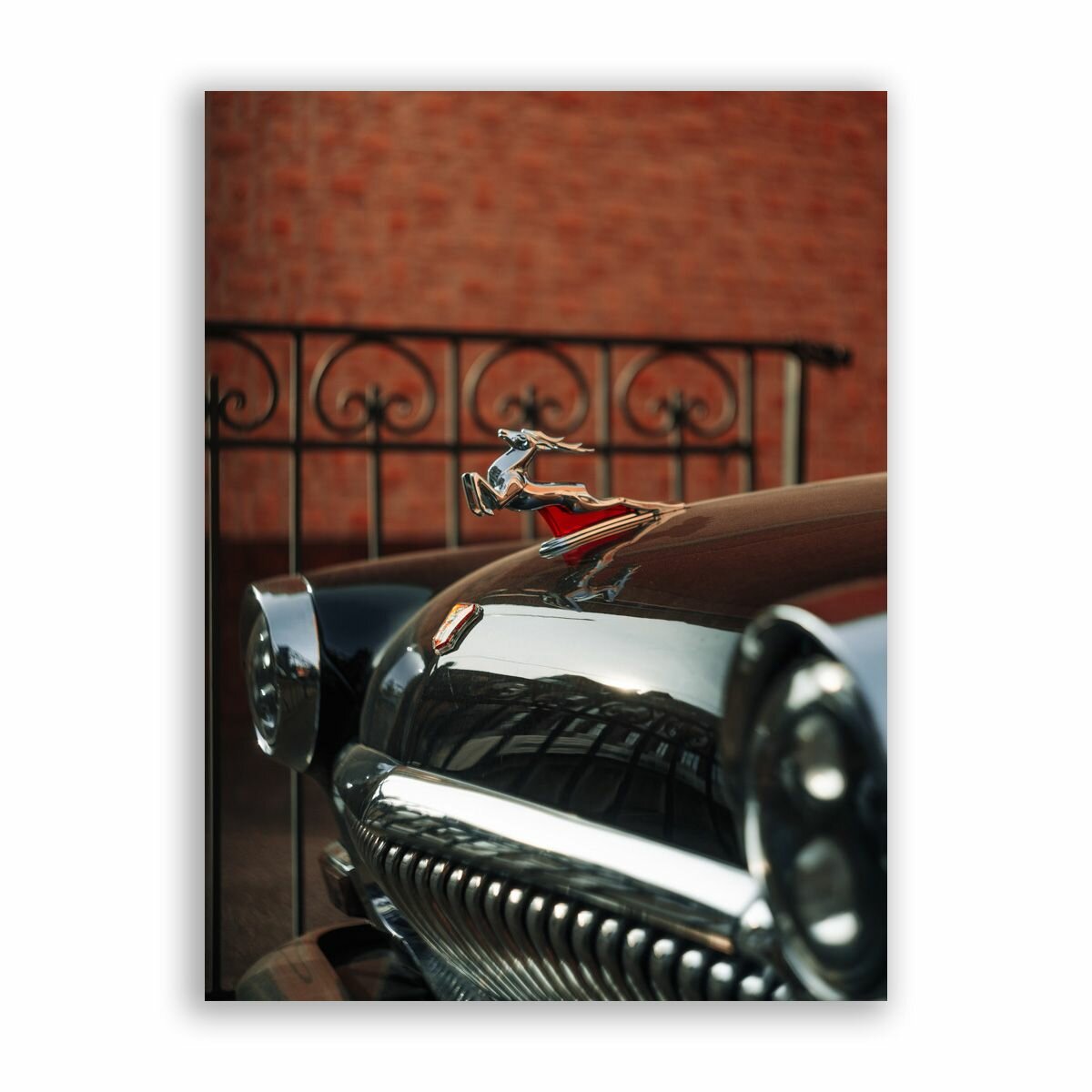 Постер, плакат на бумаге / Автомобиль Волга / Размер 30 x 40 см