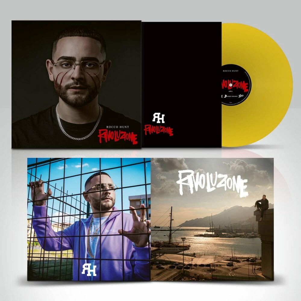 Виниловая пластинка Rocco Hunt / Rivoluzione(Yellow Vinyl)(1LP)