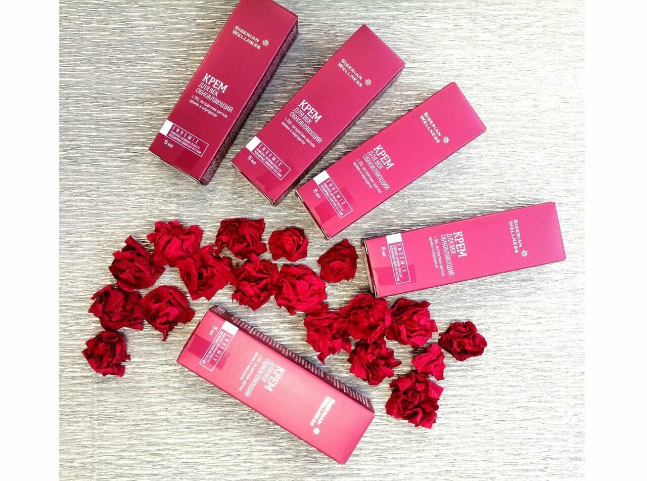 Крем для век обновляющий с Q10 - косметика с комплексом ENDEMIX