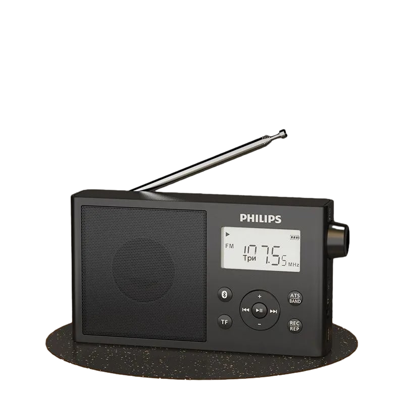 Philips TAR3378, черный, радиоприемник