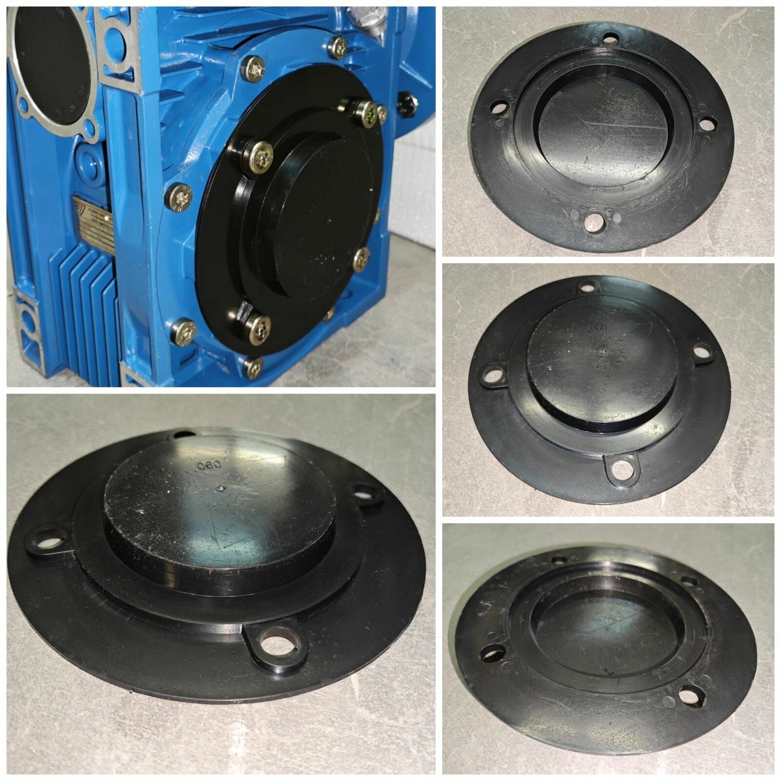 Крышка выходного вала редуктора червячного NMRV 110 MGTehno