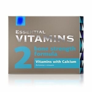 Витамины с кальцием Essential Vitamins, 60 капсул