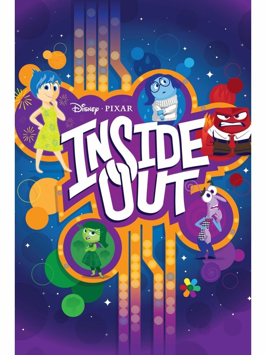 Постер "Головоломка. Все персонажи"