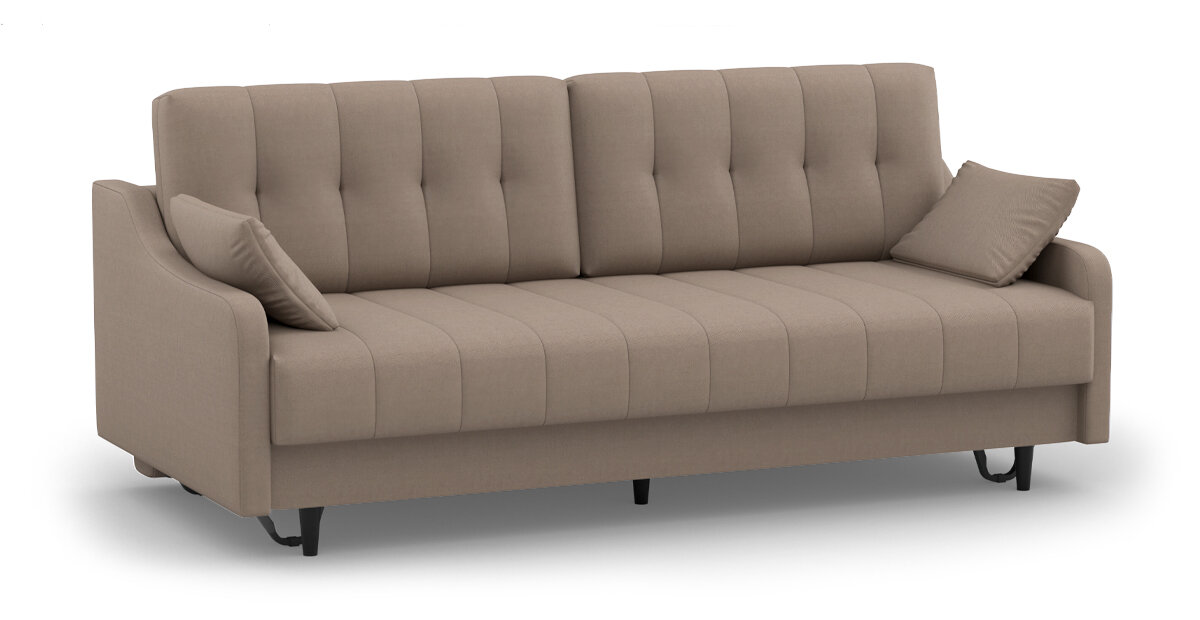 Прямой диван Цвет Диванов Маджента NEXT 224 прямой Какао