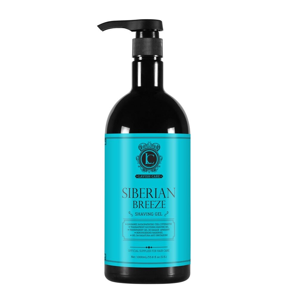 Гель для бритья Lavish Care Siberian Breeze Shaving Gel, успокаивающий