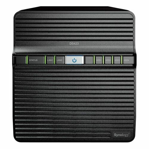 Сетевое хранилище NAS Synology DS423 4-bay настольный RTD1619B
