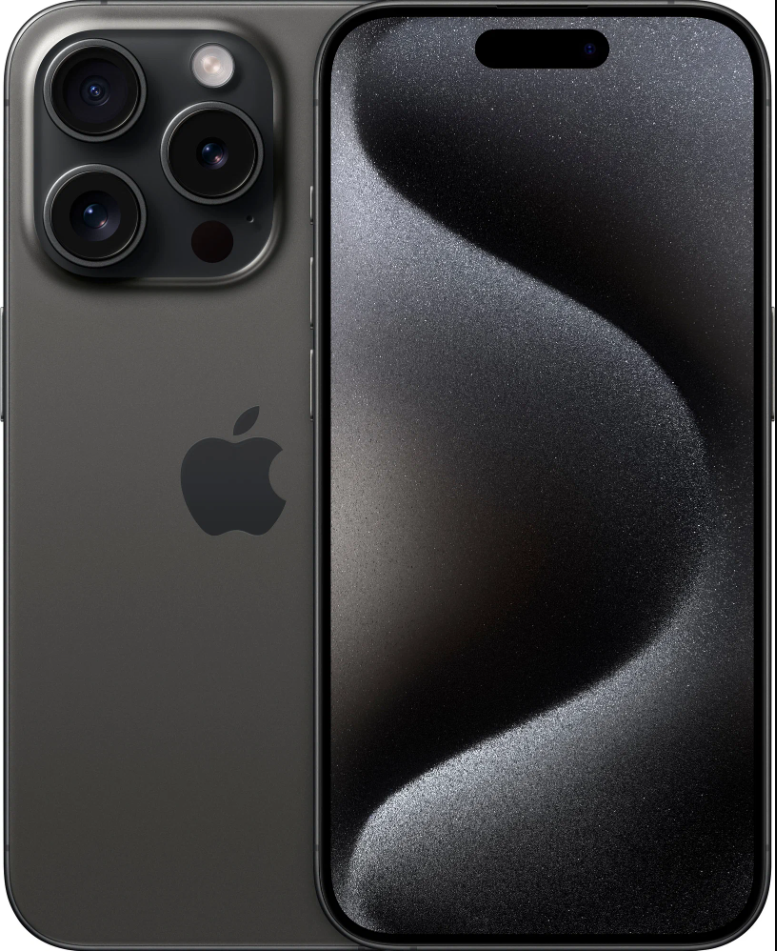 Смартфон Apple iPhone 15 Pro Max 1 ТБ, Dual: nano SIM + eSIM, черный титан