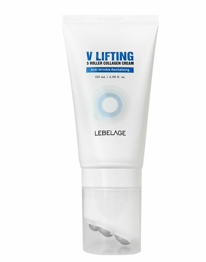 Lebelage Крем-роллер для лица для придания V-линии с коллагеном, 120 мл