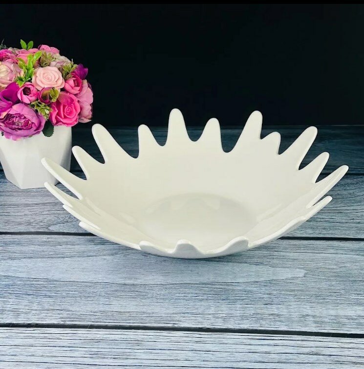 Фруктовница 33см BIANCO Фарфор 118-050 118-118-050