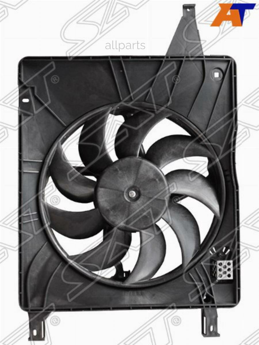 SAT ST-DT65-201-0 Диффузор радиатора в сборе NISSAN QASHQAI 06-