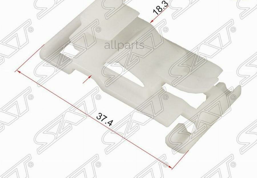 SAT ST-M11453 Клипса (молдинга (Продажа по 10шт))