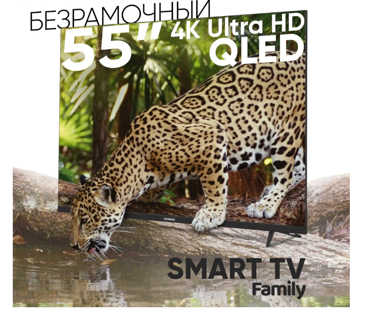Телевизор SOUNDMAX SM-QLED55T21SU