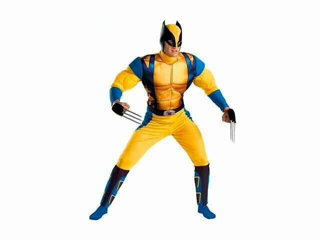 Костюм WIDMANN "Росомаха", полиэстер, размер 50-52, цвет желтый.